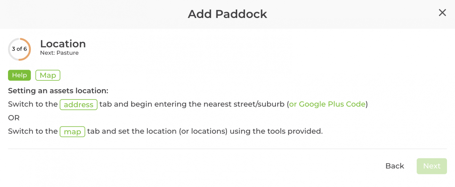Add a paddock - Farmdeck