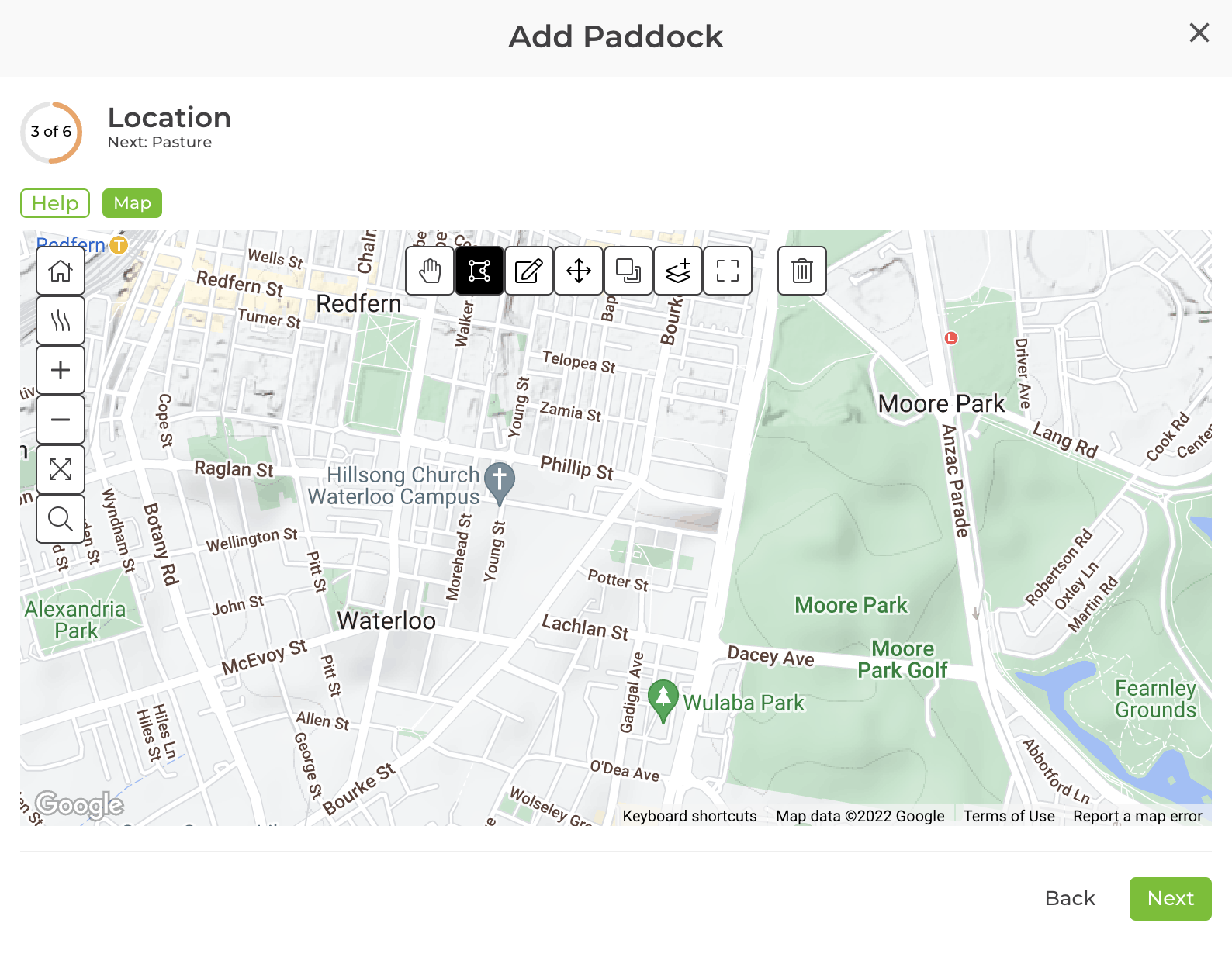 Add your first paddock - Farmdeck