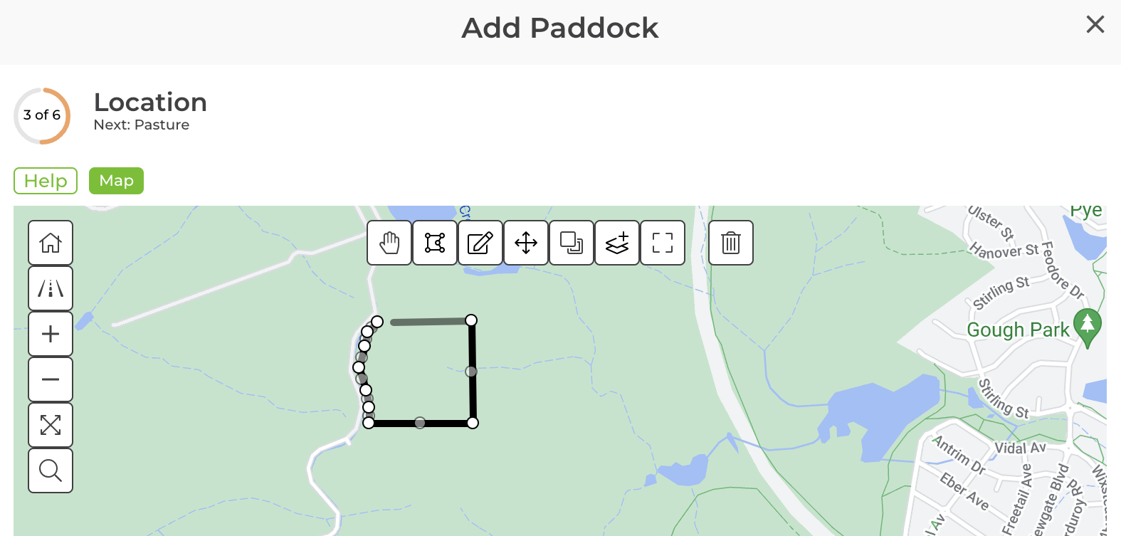 Add your first paddock - Farmdeck