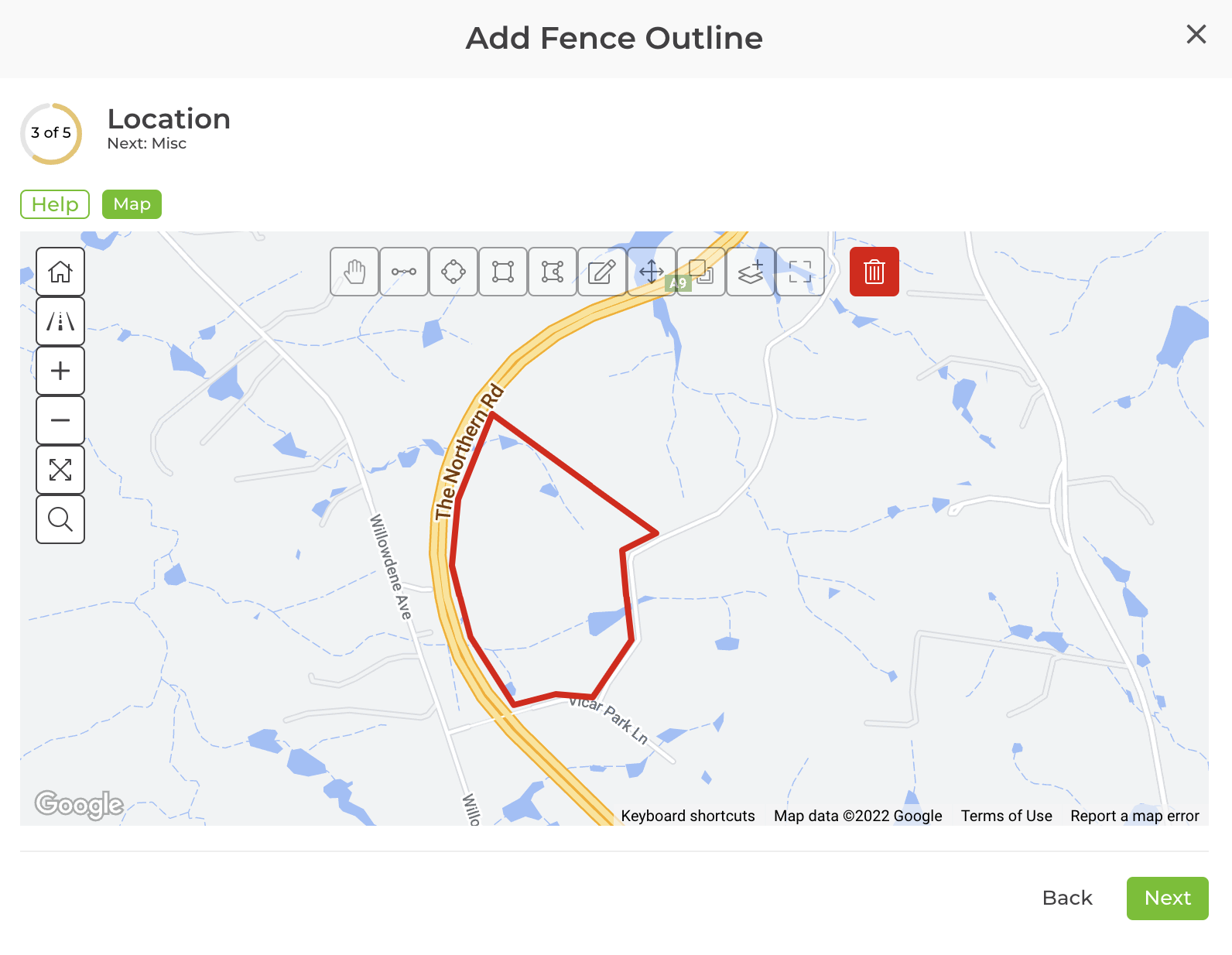 Add a fence line - Farmdeck