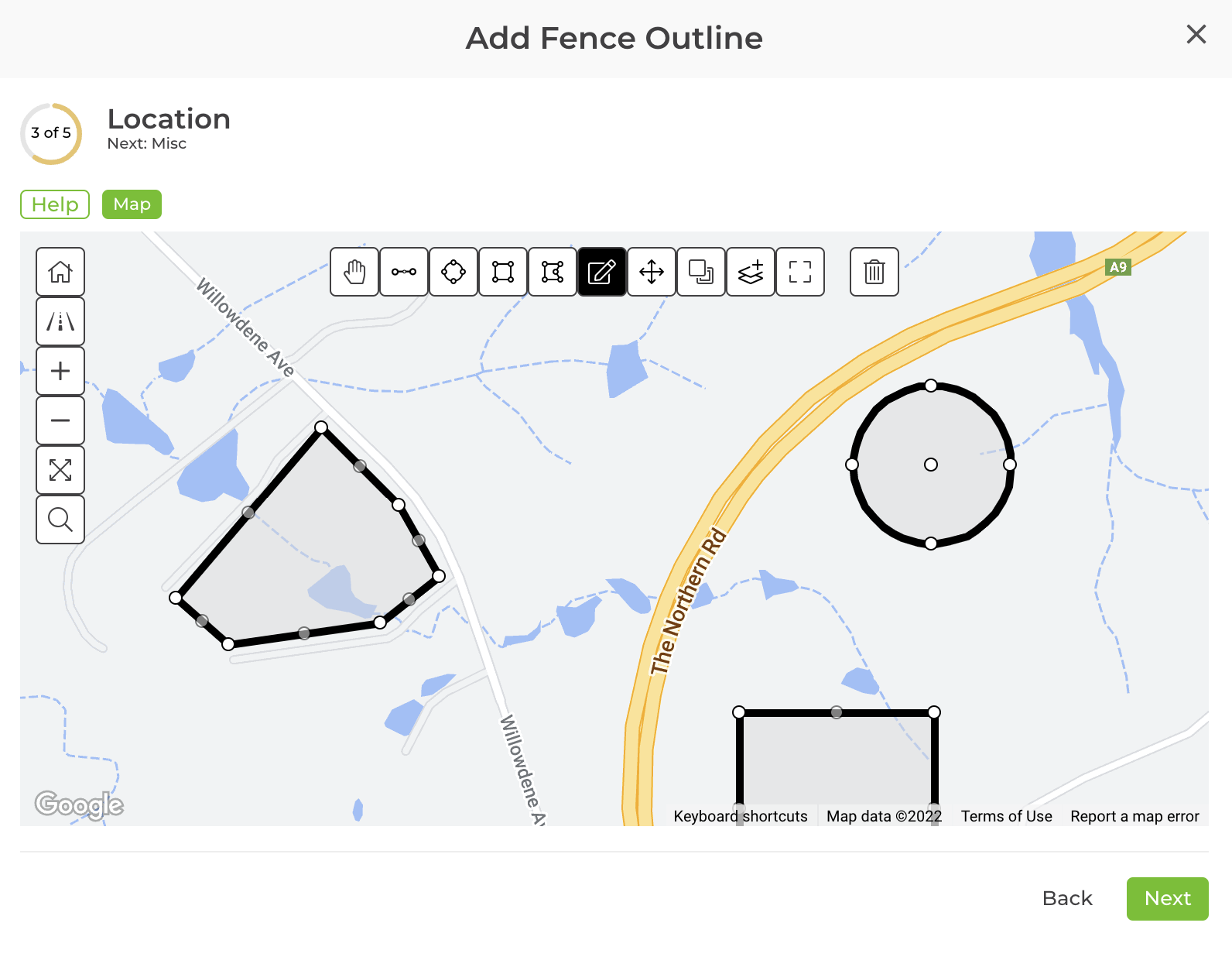 Add a fence line - Farmdeck