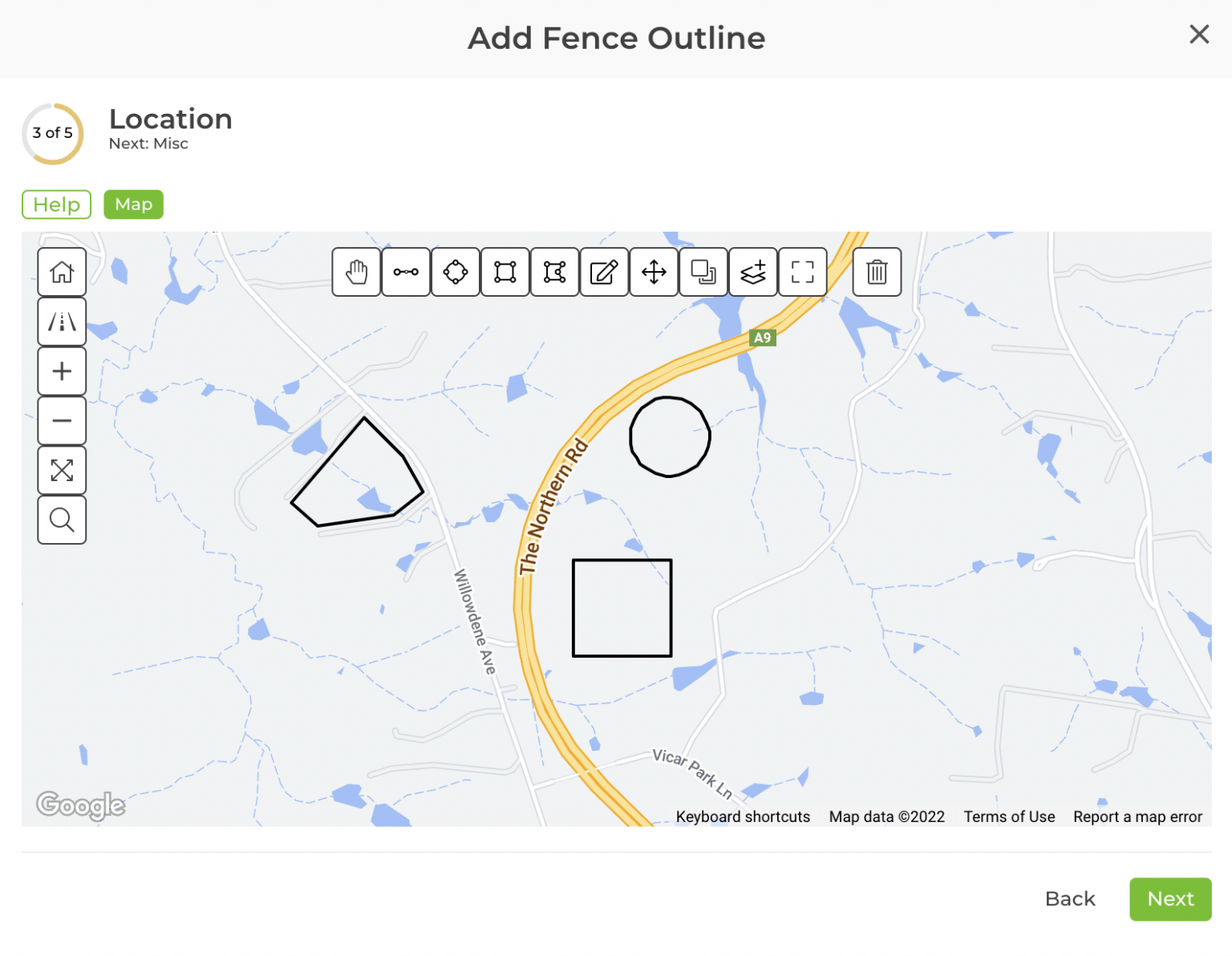 Add a fence line - Farmdeck