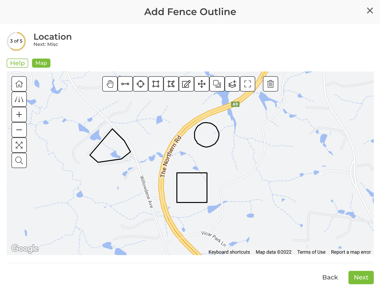 Add a fence line - Farmdeck